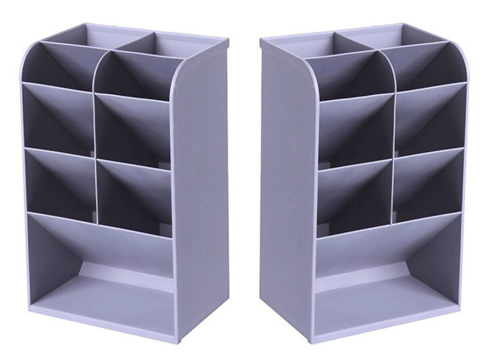 Office Storage Organizer Desk Organizer Gray | Biurowe i szkolne ...