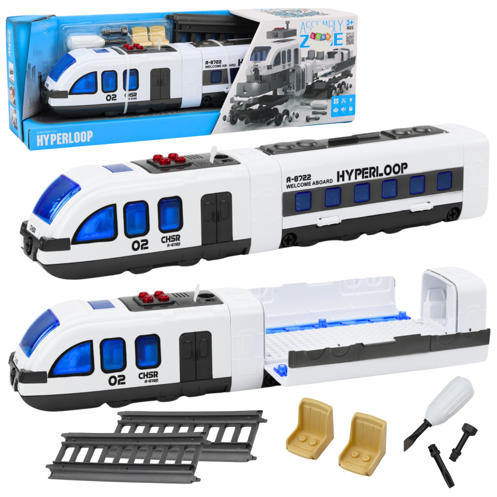 Passenger Train Turning Tracks DIY DIY Sounds Lights | Toys \ DIY