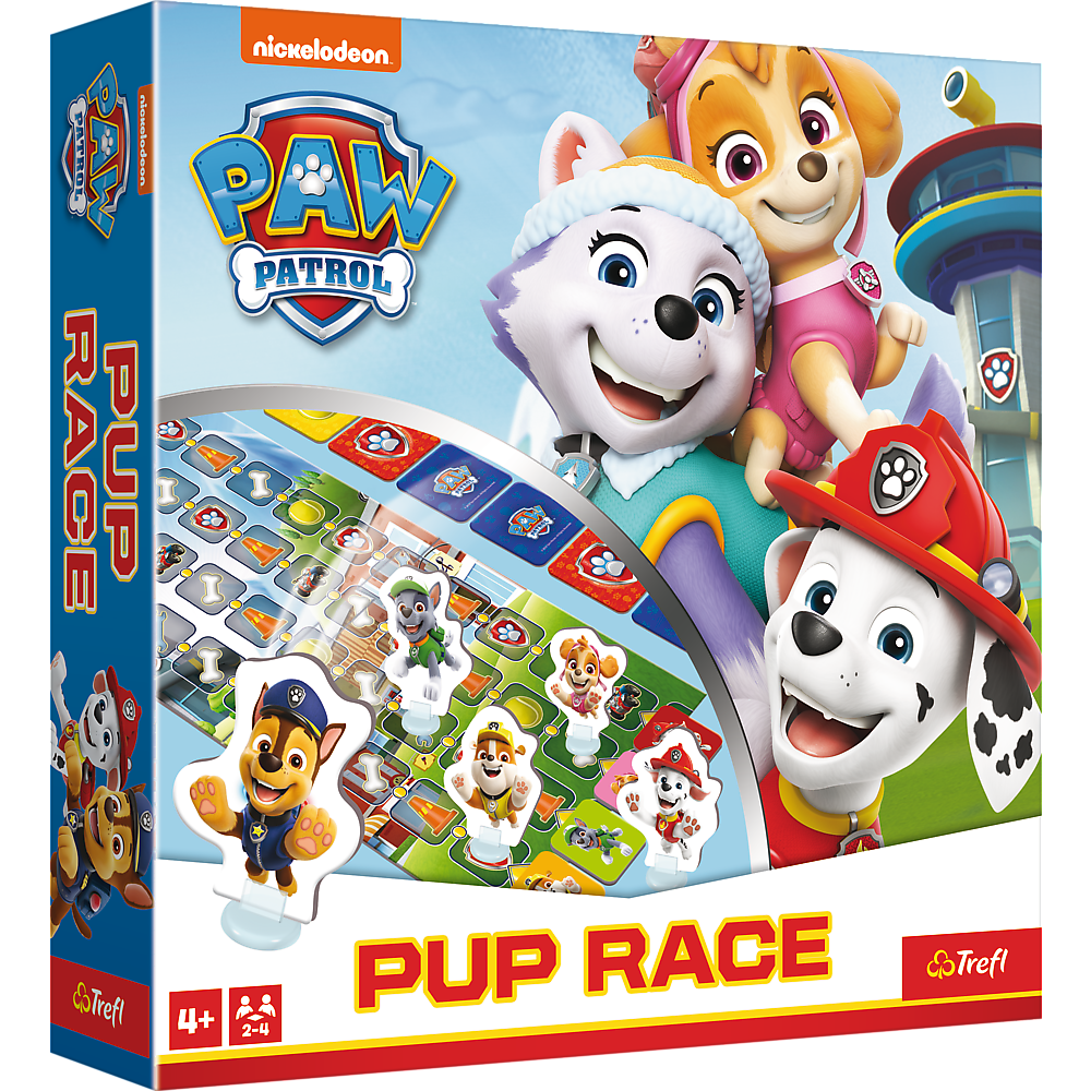 Paw Patrol Pup Race Boardgame Trefl 02579 | Toys \ Games \ Gry ...