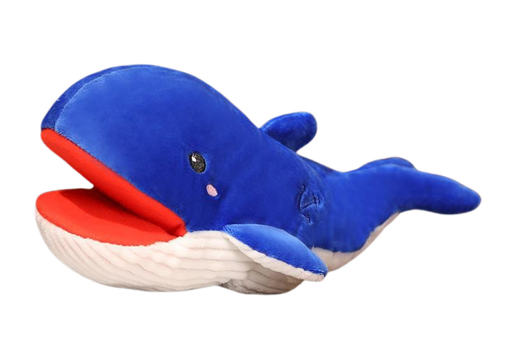 Plush Mascot Blue Whale Puppet 30 cm | Toys \ Plush toys \ Pacynki