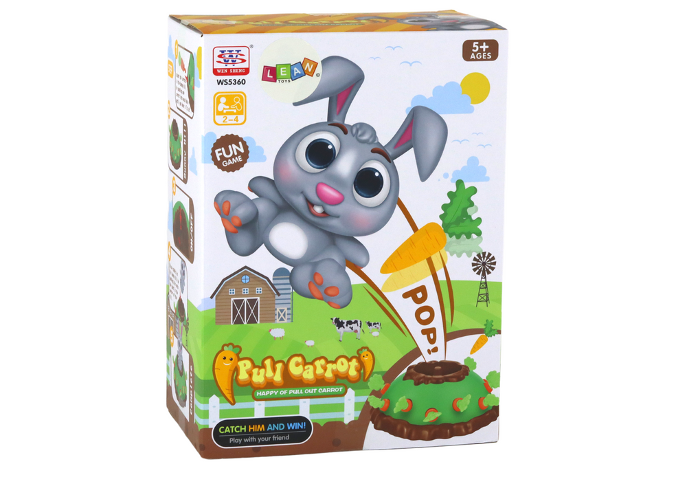 Pull the Carrots Arcade Game Jumping Rabbit Shield | Toys \ Games \ Gry ...