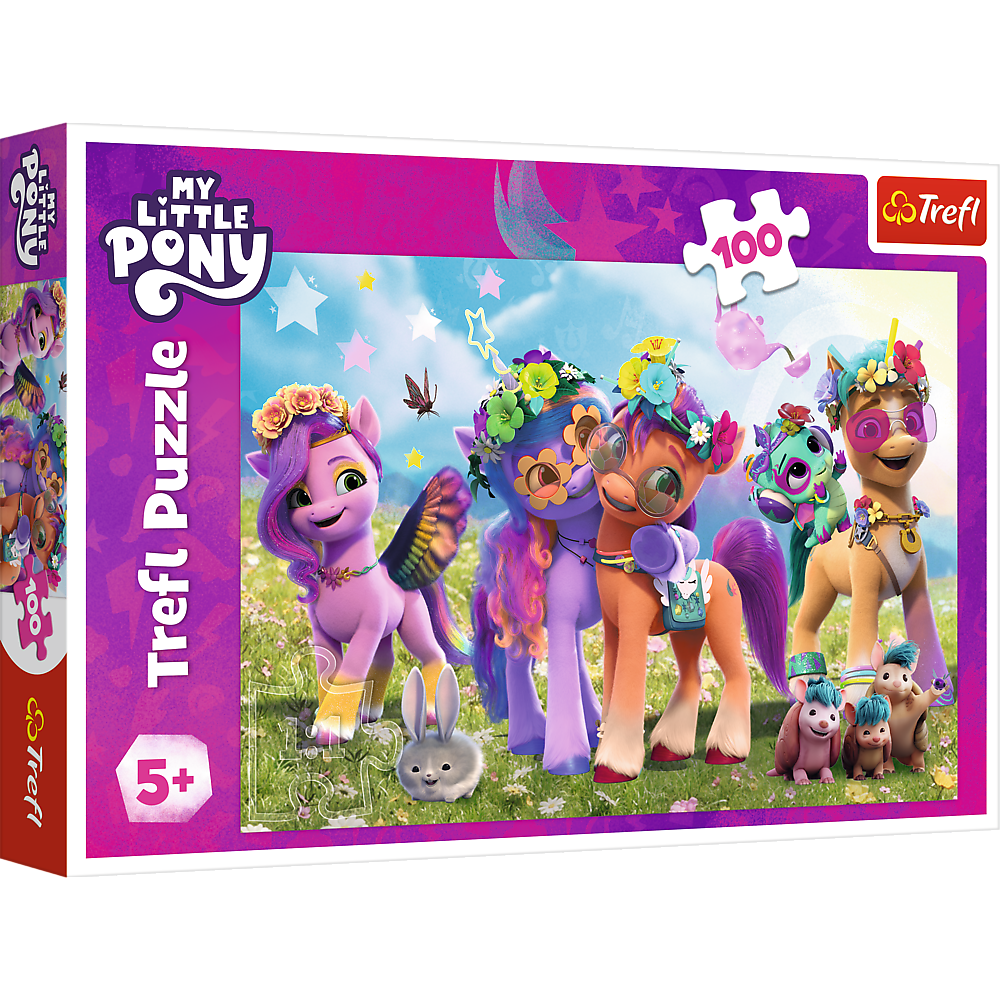 Puzzle - "100" - Funny Ponies My Little Pony Trefl 16463 | Toys ...