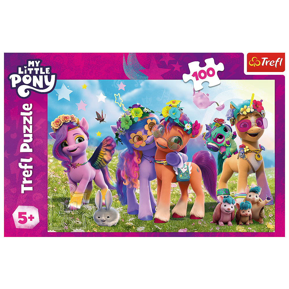 Puzzle - "100" - Funny Ponies My Little Pony Trefl 16463 | Toys ...