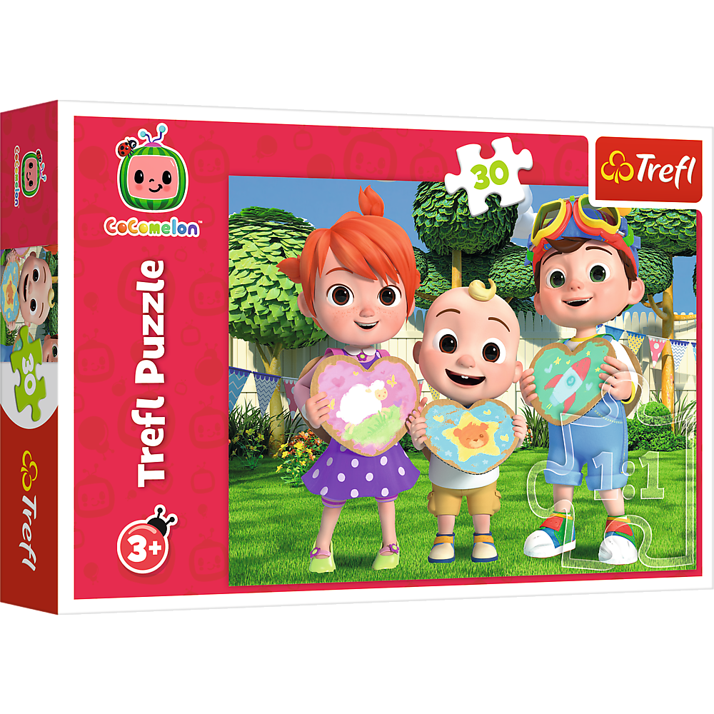 Puzzle - "30" - Cocomelon, Let's play together! Trefl 18295 | Toys ...