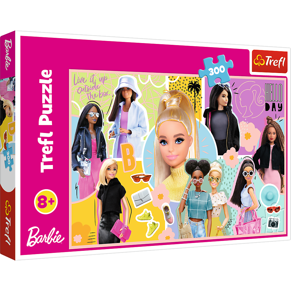 Puzzle - 300 - Your favorite Barbie - Mattel, Barbie 23025 | Toys ...