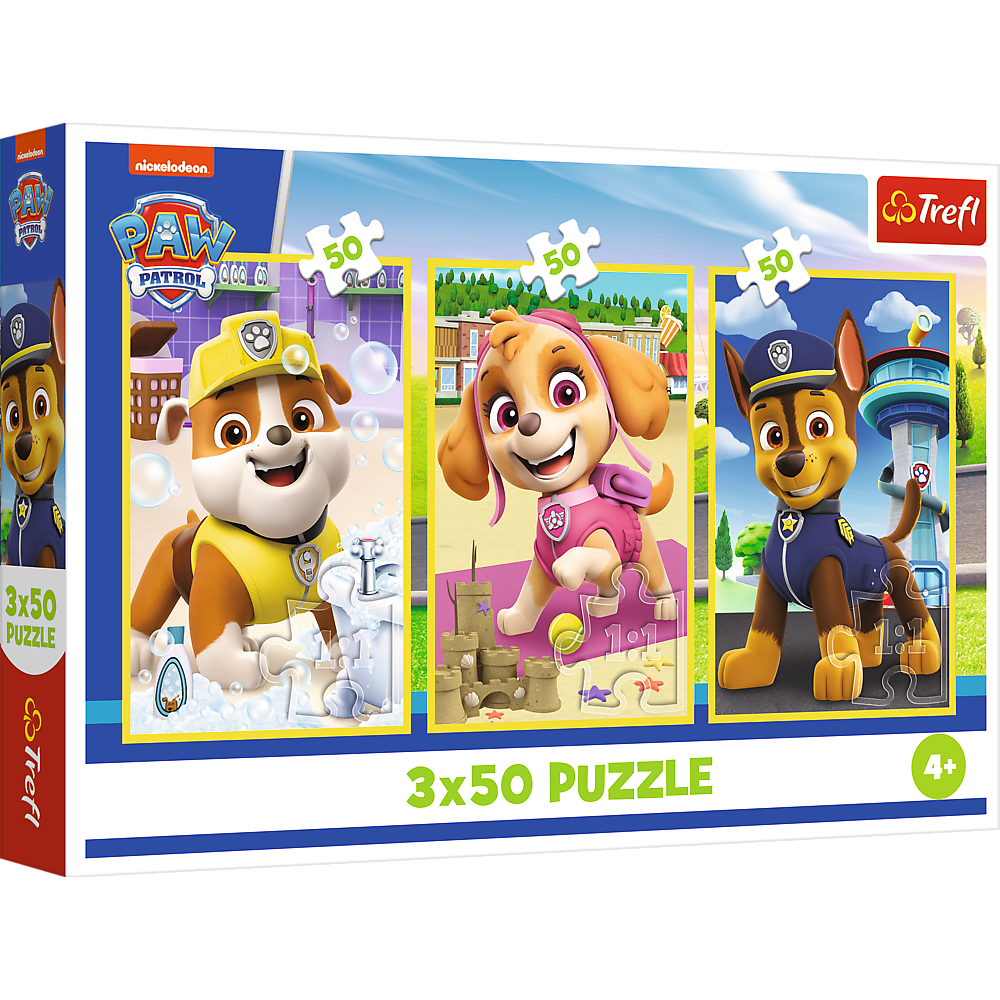 Puzzle - 3x50 - Our dogs Trefl 34878 | Toys \ Jigsaw & puzzle New ...