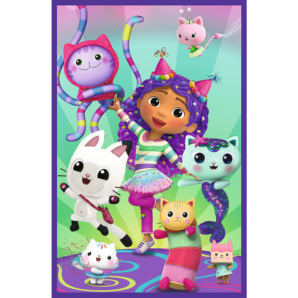Puzzle 3x80 - Colorful Days of Gabby Trefl 34882 | Toys \ Jigsaw ...