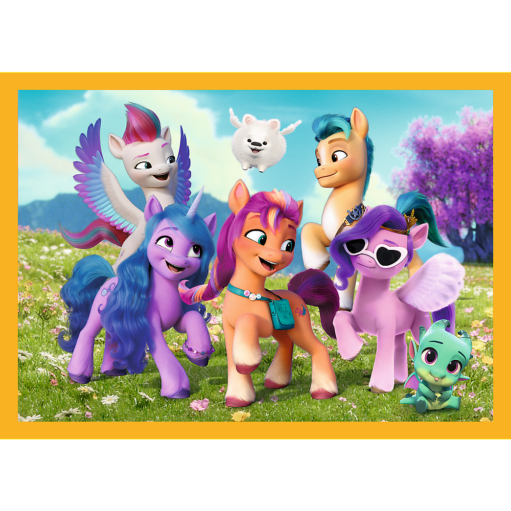 Puzzle - 4in1 - Meet the Pony My Little Pony Trefl 34624 | Toys ...