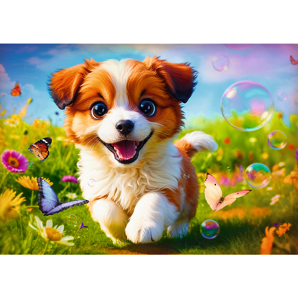 Puzzle - 500 - Happy Dog Trefl 37524 | Toys \ Jigsaw & puzzle New ...