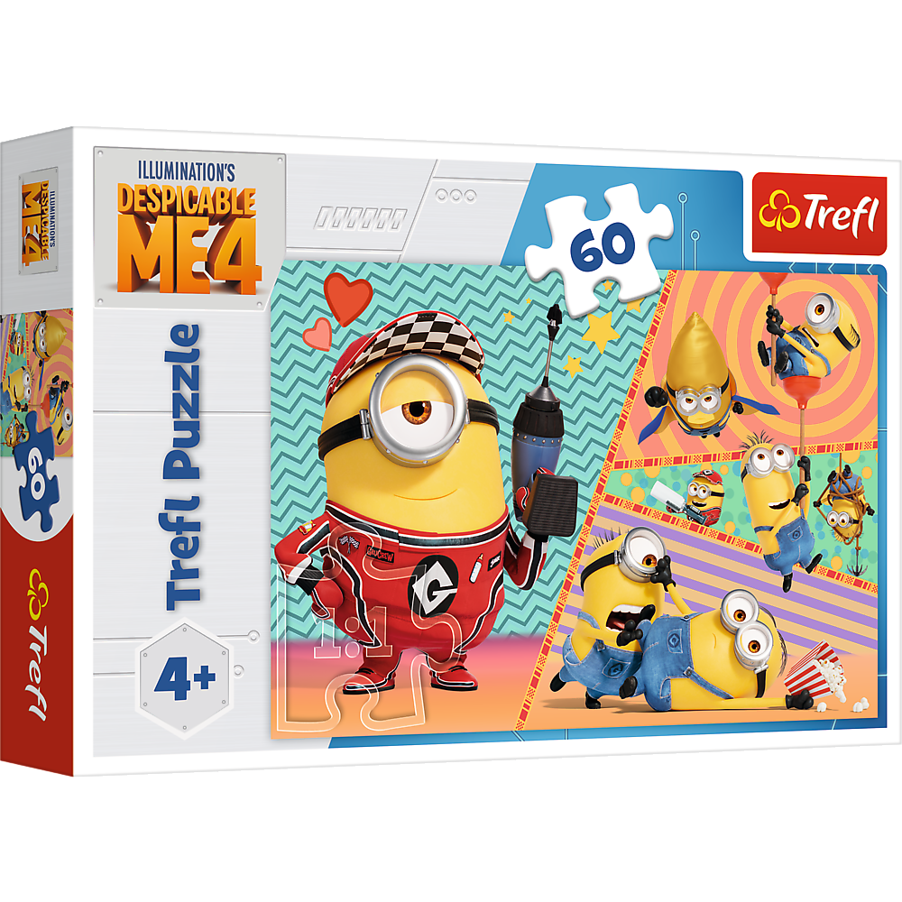 Puzzle - "60" - Minions Trefl 17395 | Toys \ Jigsaw & puzzle New ...