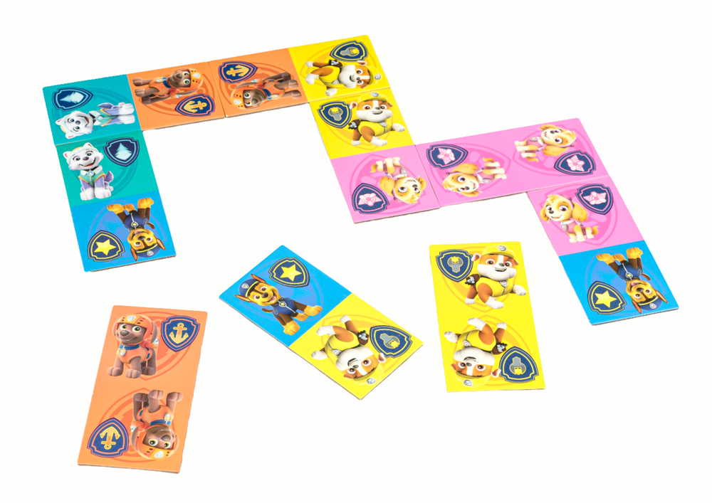 Puzzle Game For Kids Domino Paw Patrol | Toys \ Karty