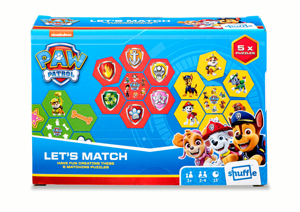 Puzzle Game For Kids Paw Patrol Let's Match | Toys \ Karty