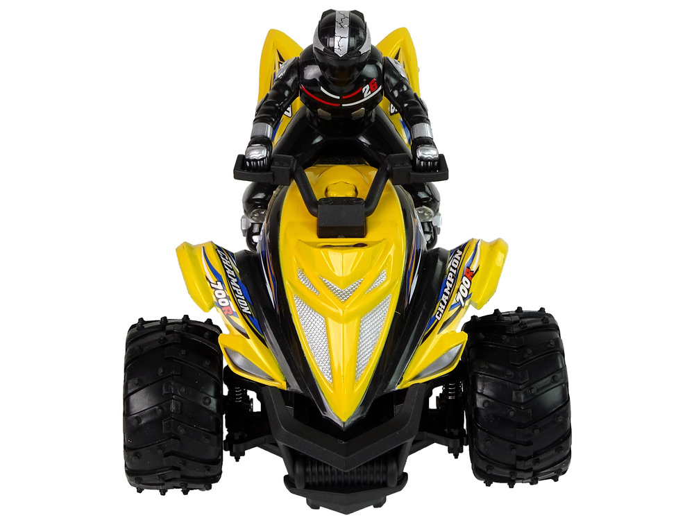 Quad Rock Crawler Tricycle Remote Controlled 1:12 2.4G Yellow | Toys ...