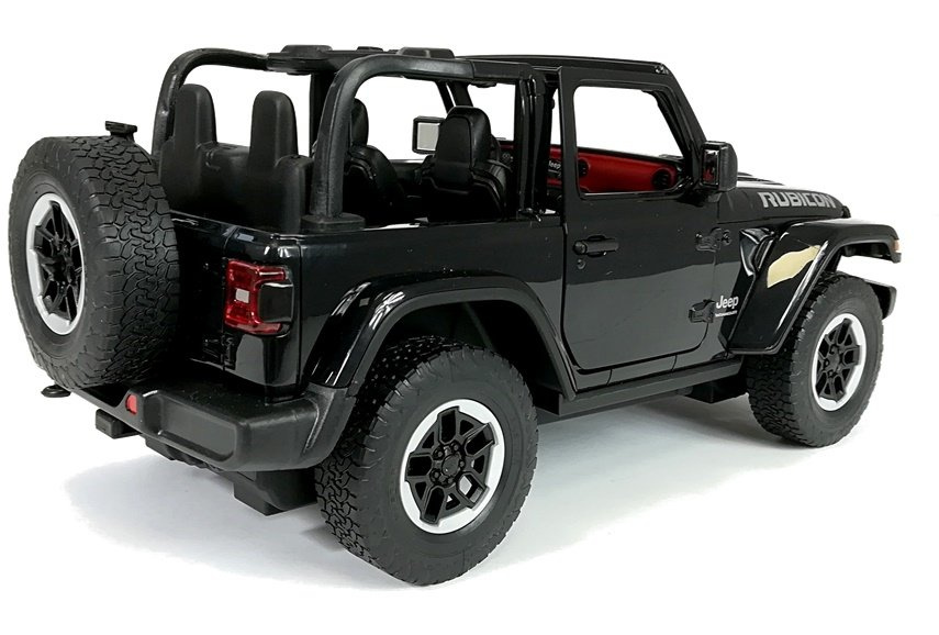 R/C Jeep Wrangler Rubicon 1:14 Rastar Black | Toys \ R/C vehicles \ Terenowe R/C New Delivery ...
