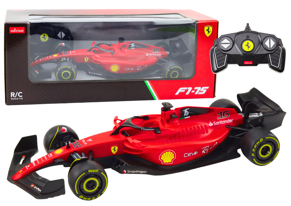 Race car 1:18 Remote Controlled RC Ferrari F1-75 | Toys \ R/C vehicles \ Sportowe R/C