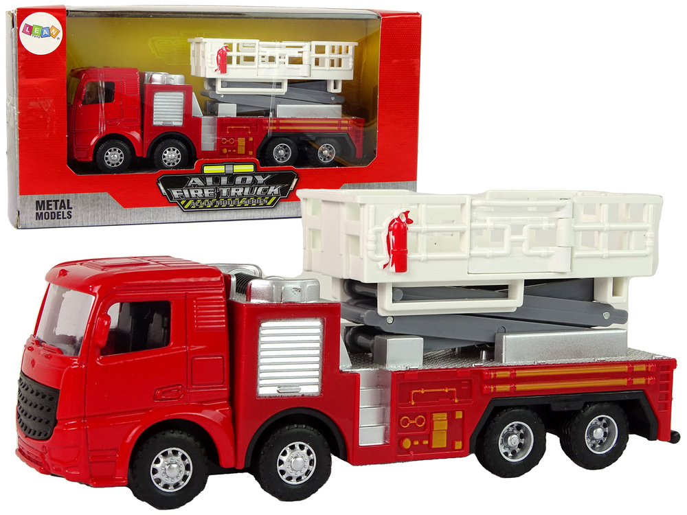 Red Fraction Fire Truck