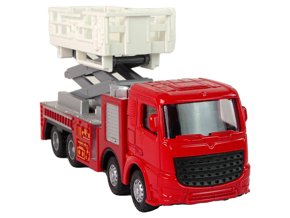 Red Fraction Fire Truck