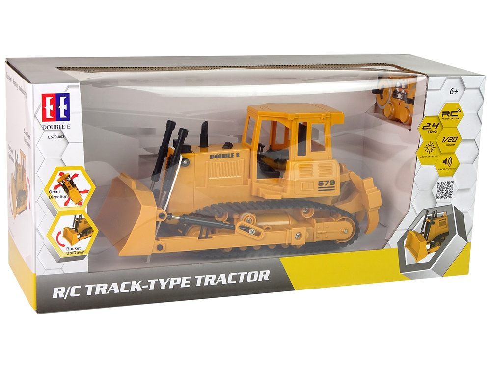 Remote Controlled Bulldozer Excavator 1:20 Pilot | Toys \ R/C vehicles ...