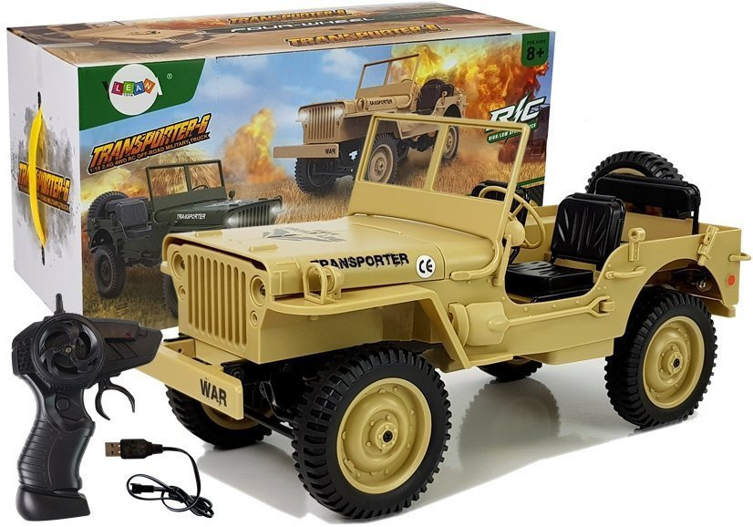 Remote Controlled Car 4x4 Jeep 1:10 Yellow 33cm | Toys \ R/C vehicles ...
