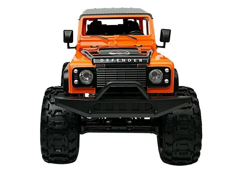 Remote Controlled Car Land Rover Defender R/C Orange 1:14 | Toys \ R/C ...