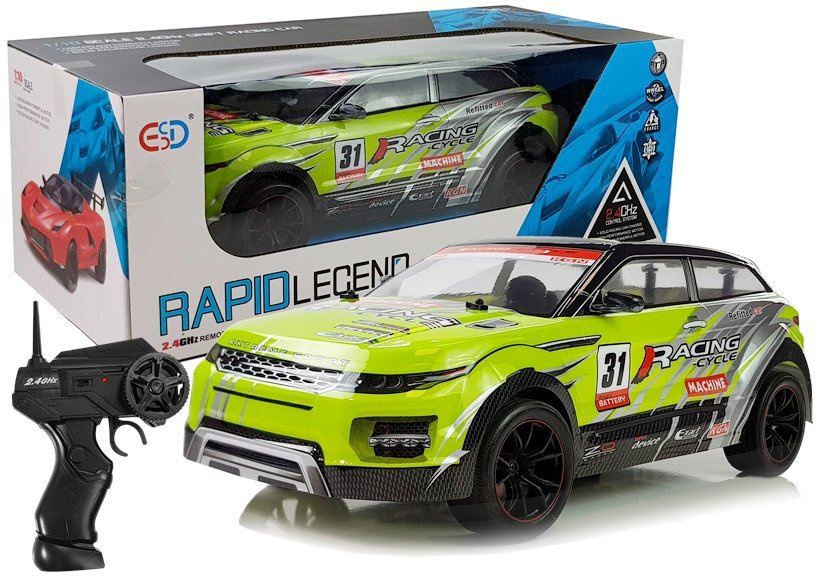 Remote Controlled Car R / C Off-Road Green 1:10 | Toys \ R/C vehicles ...