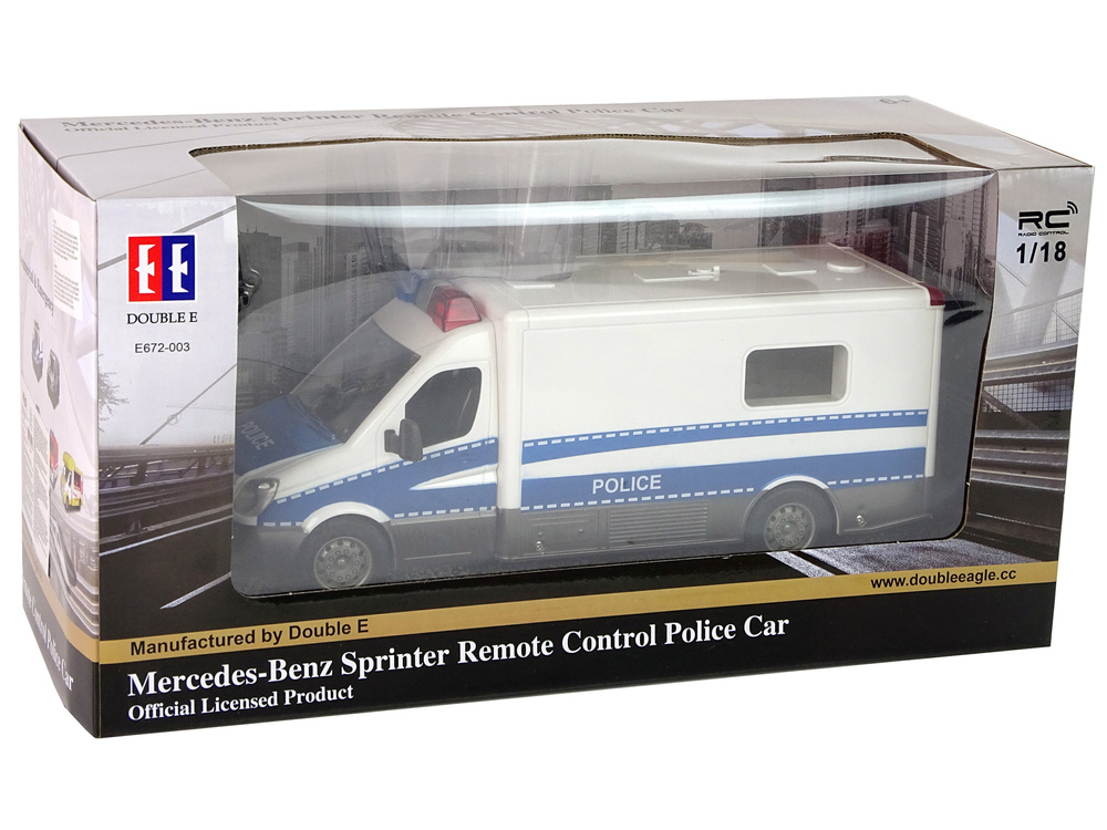 Remote Controlled Police Mercedes Sprinter Policeman Blue | Toys \ R/C ...