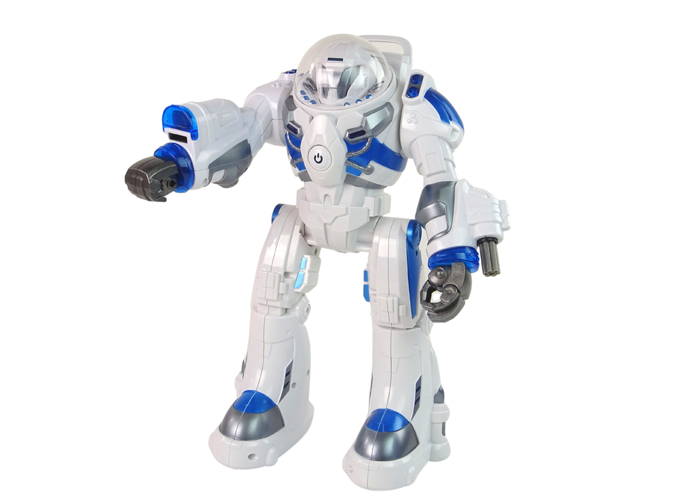 Remote Controlled Robot Spaceman Rastar White Shoots Dancing | Toys \ R ...