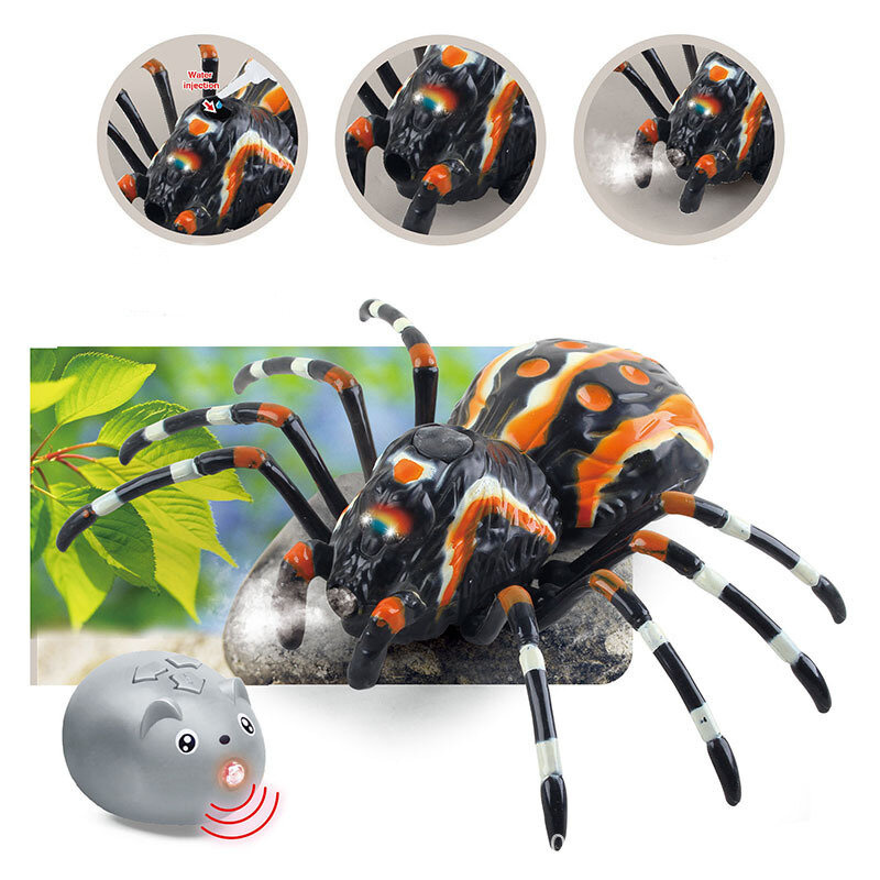 Remote Controlled Spider Tarantula Infrared Black R/C ST | Toys \ R/C ...