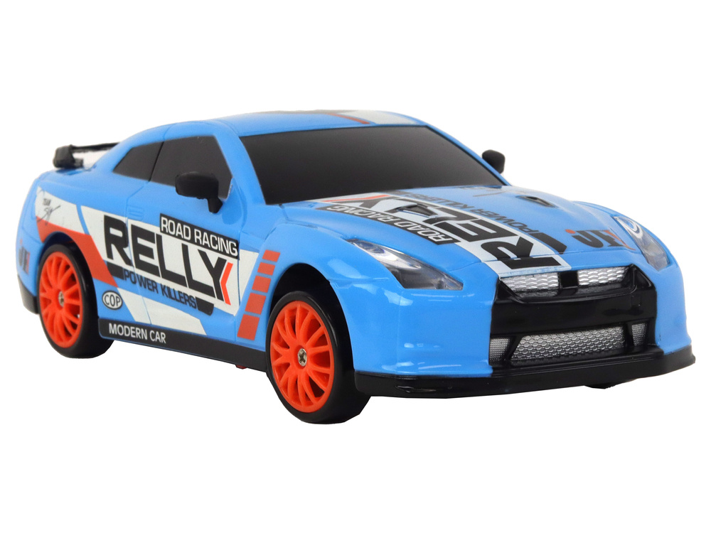 Remote Controlled Sports Car R/C 1:24 Blue Replaceable Wheels | Toys ...