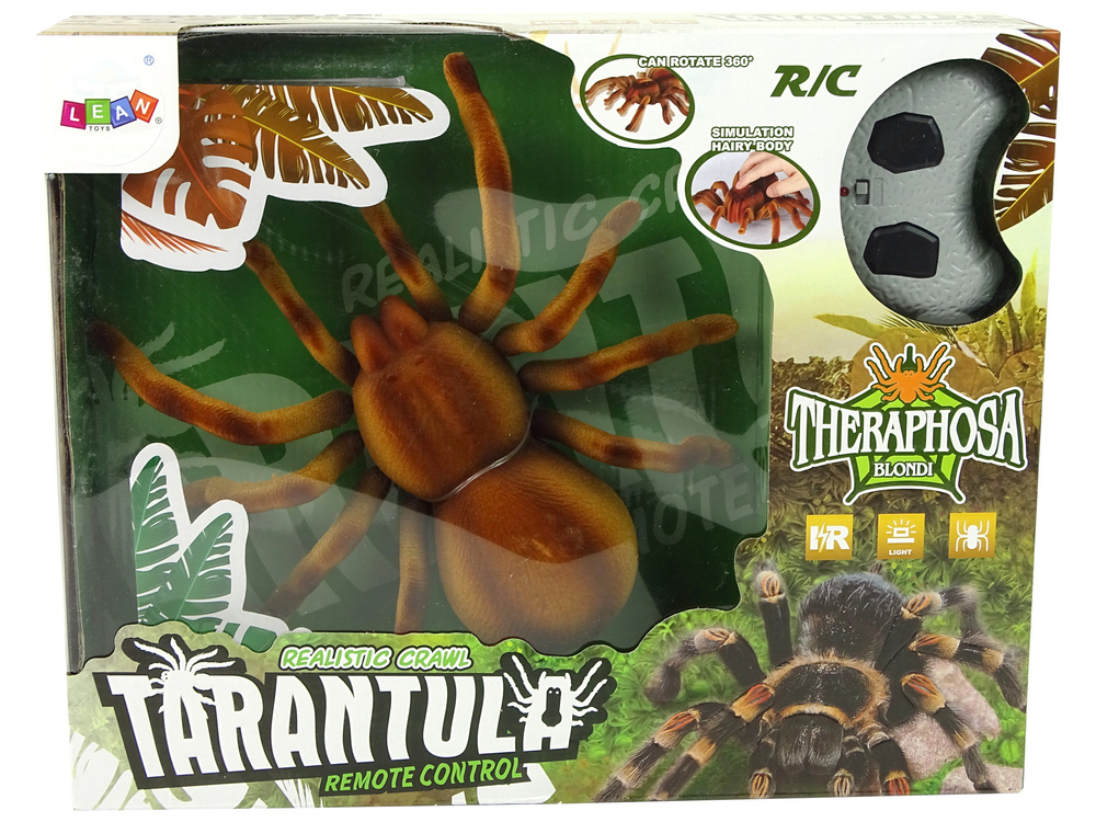 Remote Controlled Tarantula Spider Infrared Brown R/C | Toys \ R/C ...