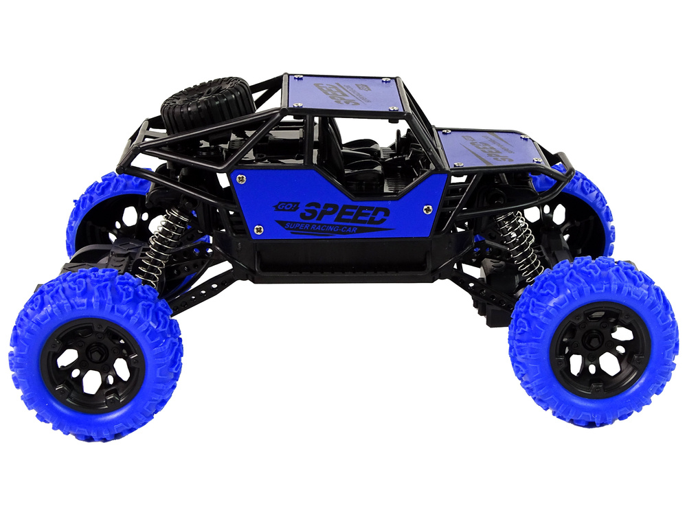 Remote Controlled Terrain Car R/C 1:18 Blue | Toys \ R/C vehicles ...