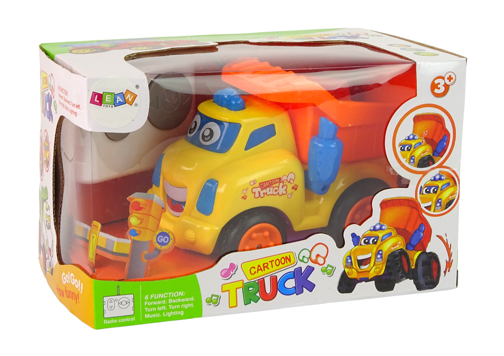 Remote Controlled Tipper Truck Yellow For Toddlers | Toys \ R/C ...