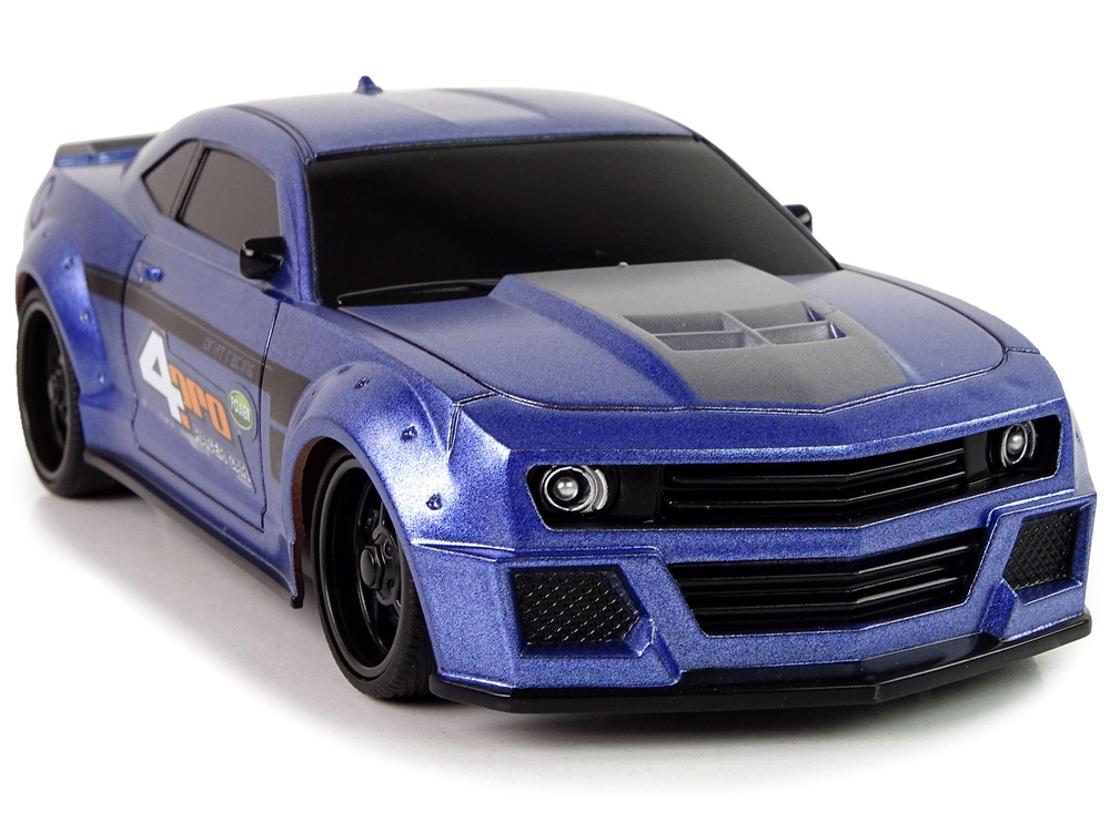 Remote-controlled R/C Sports Car 1:24 Speed King Blue | Toys \ R/C ...