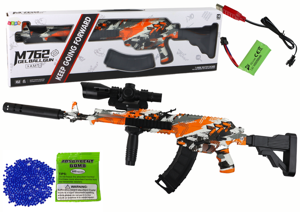 Rifle Orange Water Ball Gun AMT Orange | Toys \ Guns \ Pistolety na ...