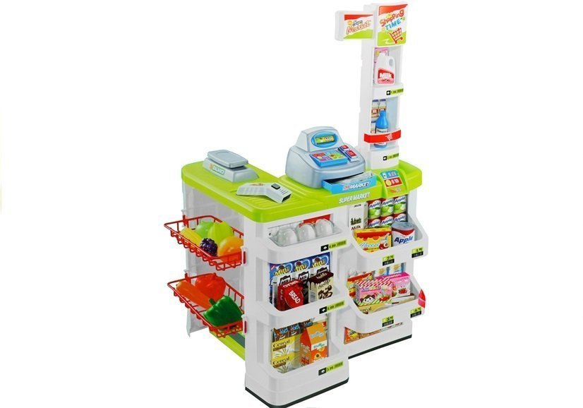 Roleplay Set Supermarket Cash Register & Cart | Toys \ Household ...