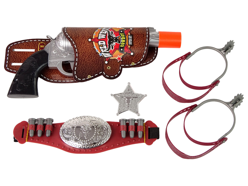 Set Cowboy Revolver Accessories | Toys \ Guns Toys \ Costumes and gadgets