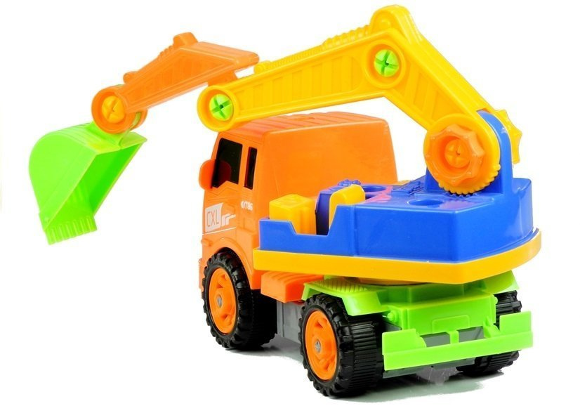 Set Of Diggers Big + Smaller + Tools To Unscrew | Toys \ Vehicles sets