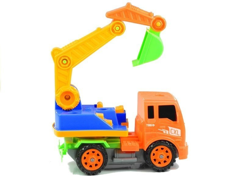 Set Of Diggers Big + Smaller + Tools To Unscrew | Toys \ Vehicles sets