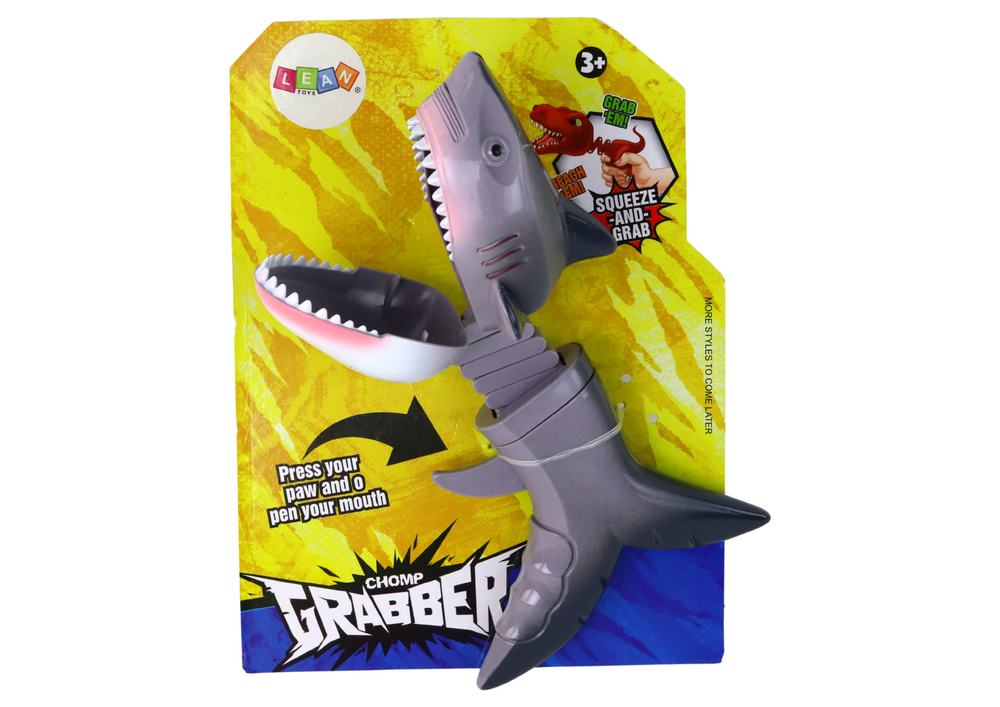 Shark Catcher Bite Toy Spring Gray | Toys