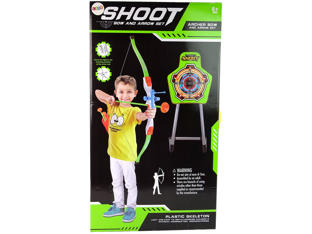Shooting Set Bow Shield Quiver Arrows | Toys \ Outdoor toys ...
