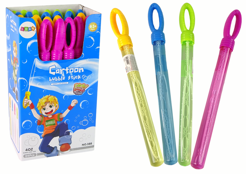 Soap Bubbles Baby Tube 4 colors 37 cm. | Toys \ Bubbles
