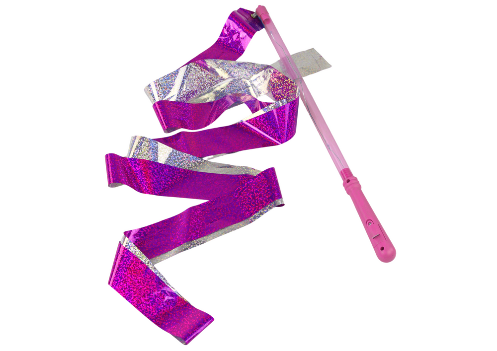 Sports Set Shiny Pink Dance Ribbon 2.4M Pink Handle | Toys \ Games ...