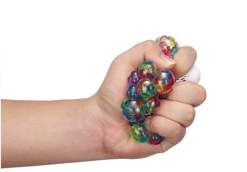 Squishy Anti Stress Ball Colorful in Net | Toys \ Costumes and gadgets