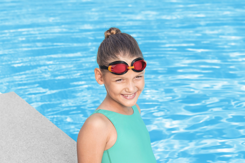 Swimming Goggles Red Bestway 21005 | Swimming Pools & Accessories ...