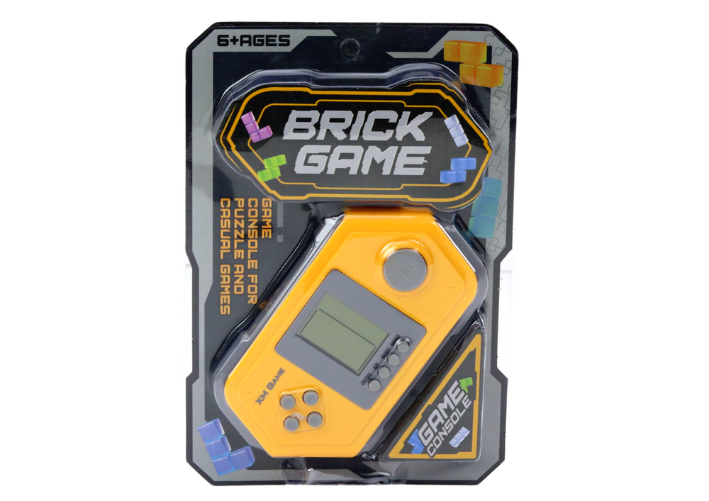 Tetris Brick Game Electronic Console Game Gray - Yellow | Toys \ Games ...