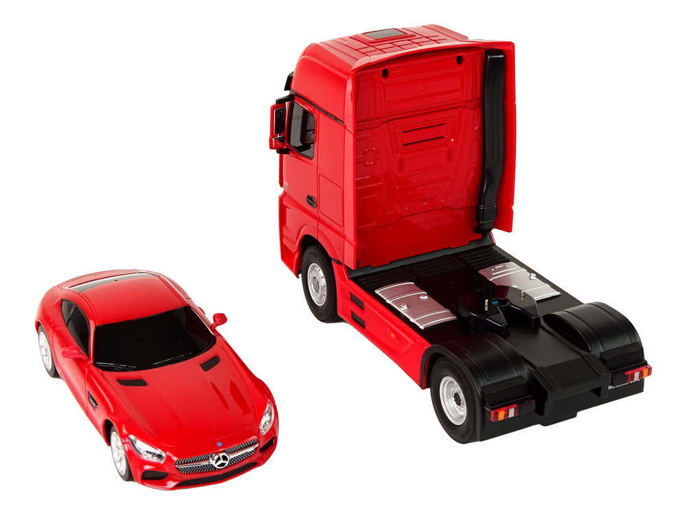 Tow truck R/C Mercedes-Benz 1:26 Red | Toys \ R/C vehicles \ Rolnicze i ...