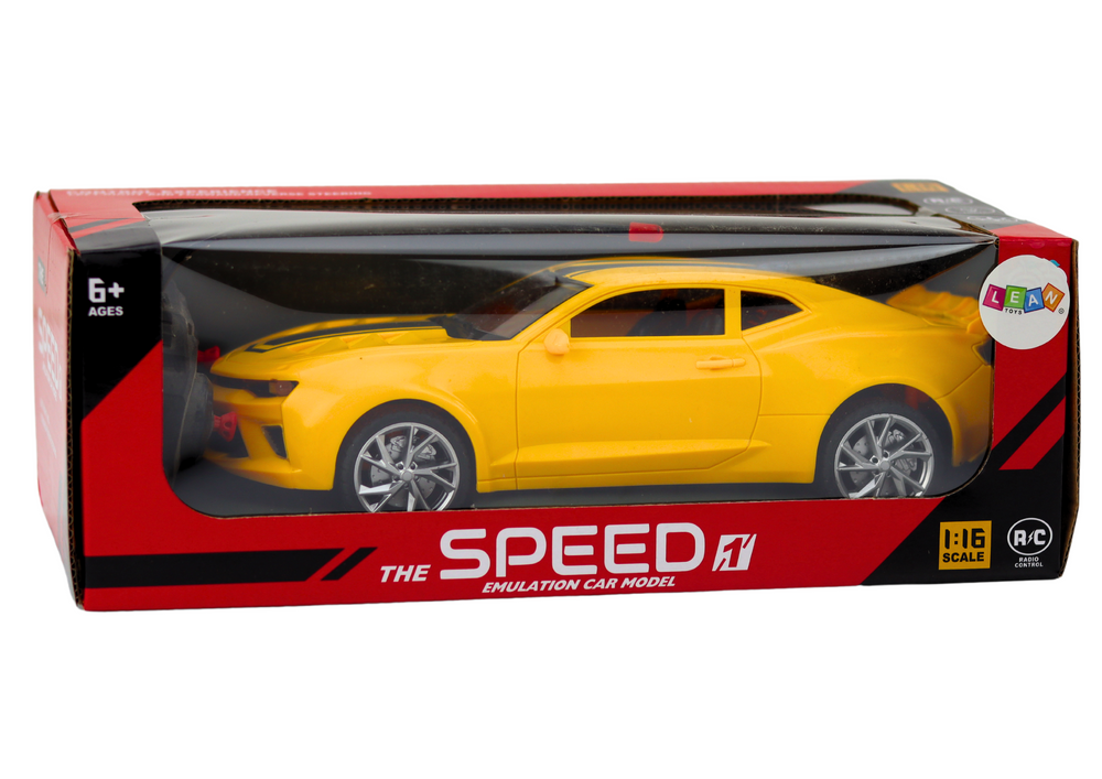 Toy Car Remote Controlled Sports Car RC 1:16 Yellow | Toys \ R/C vehicles