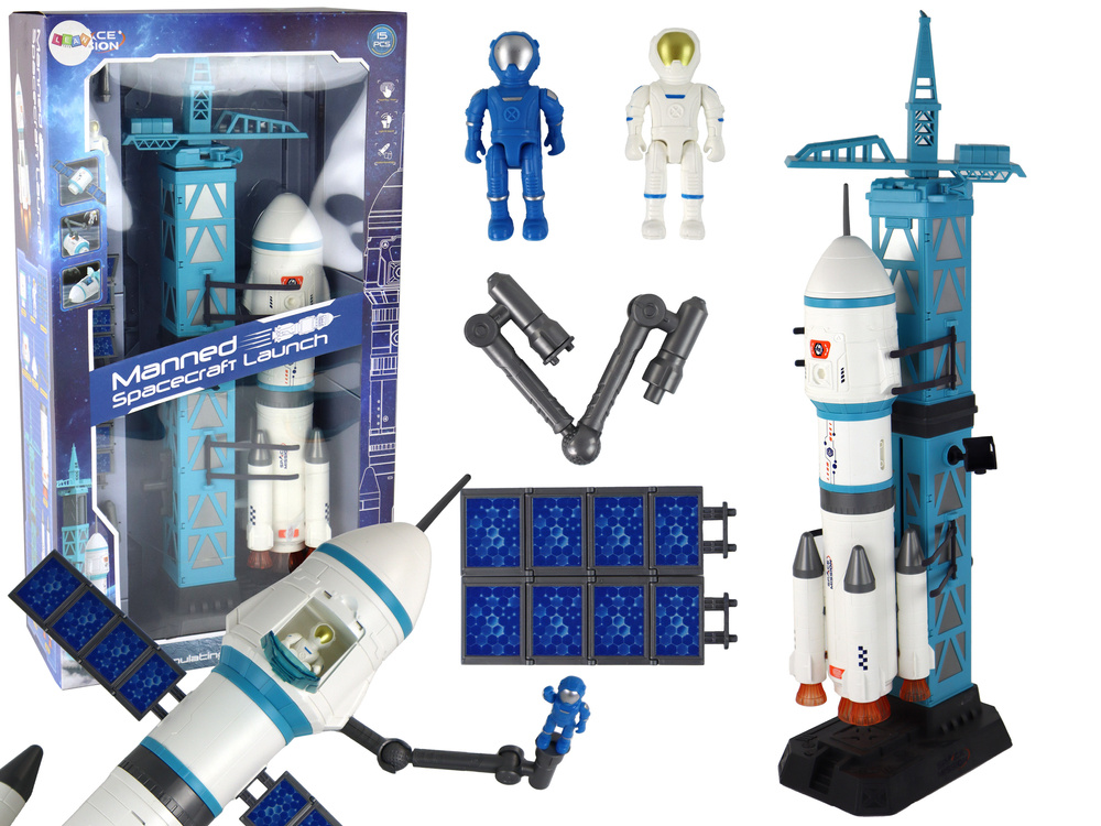 Toy Space Mission Rocket Astronauts Launcher 15 Elements | Toys \ Kosmos
