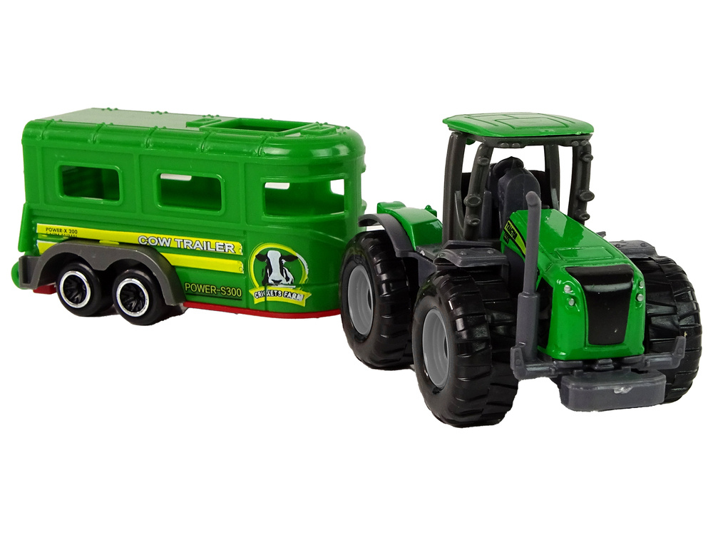 Tractor with Trailer Green | Toys \ Tractors