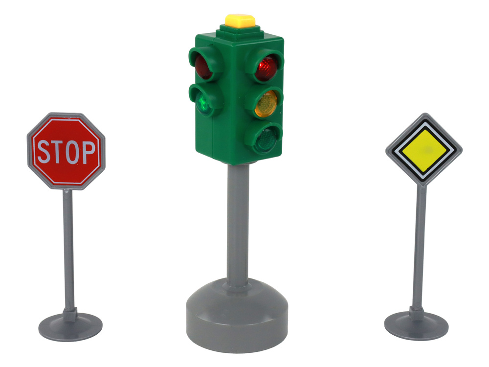 Traffic Light Signs Road Lights Sounds 12 cm | Toys \ Educational toys